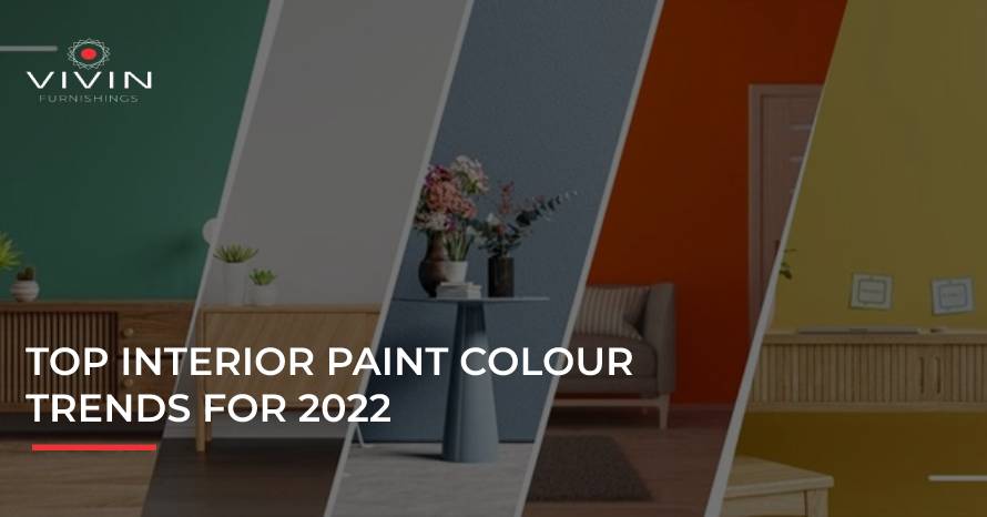 Top Interior Paint Colour Trends for 2022